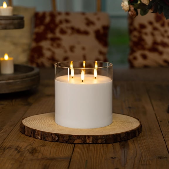 Extra Large Candles In Glass