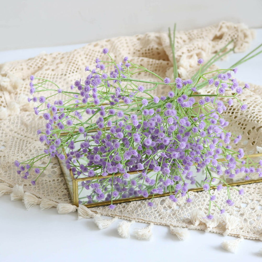 Homena 1 Pc Artificial Fake Silk Gypsophila Flowers Wedding Bouquet DIY ...