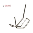 Homena 100PCS Hot Staples 0.6/0.8mm Staples Welding Stud Wire Patch For ...
