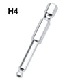 Homena 1pc Ball End Hex Screwdriver Bit Metric Hex Bit 50mm Long ...