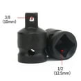 Homena 2pcs Impact Sleeve Adapter Connect 1/2" (F) Drive Tools To 3/8 ...