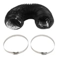 Homena 4inch Aluminum Foil Vent Hose Leak-Resistant HVAC Ducting Air ...