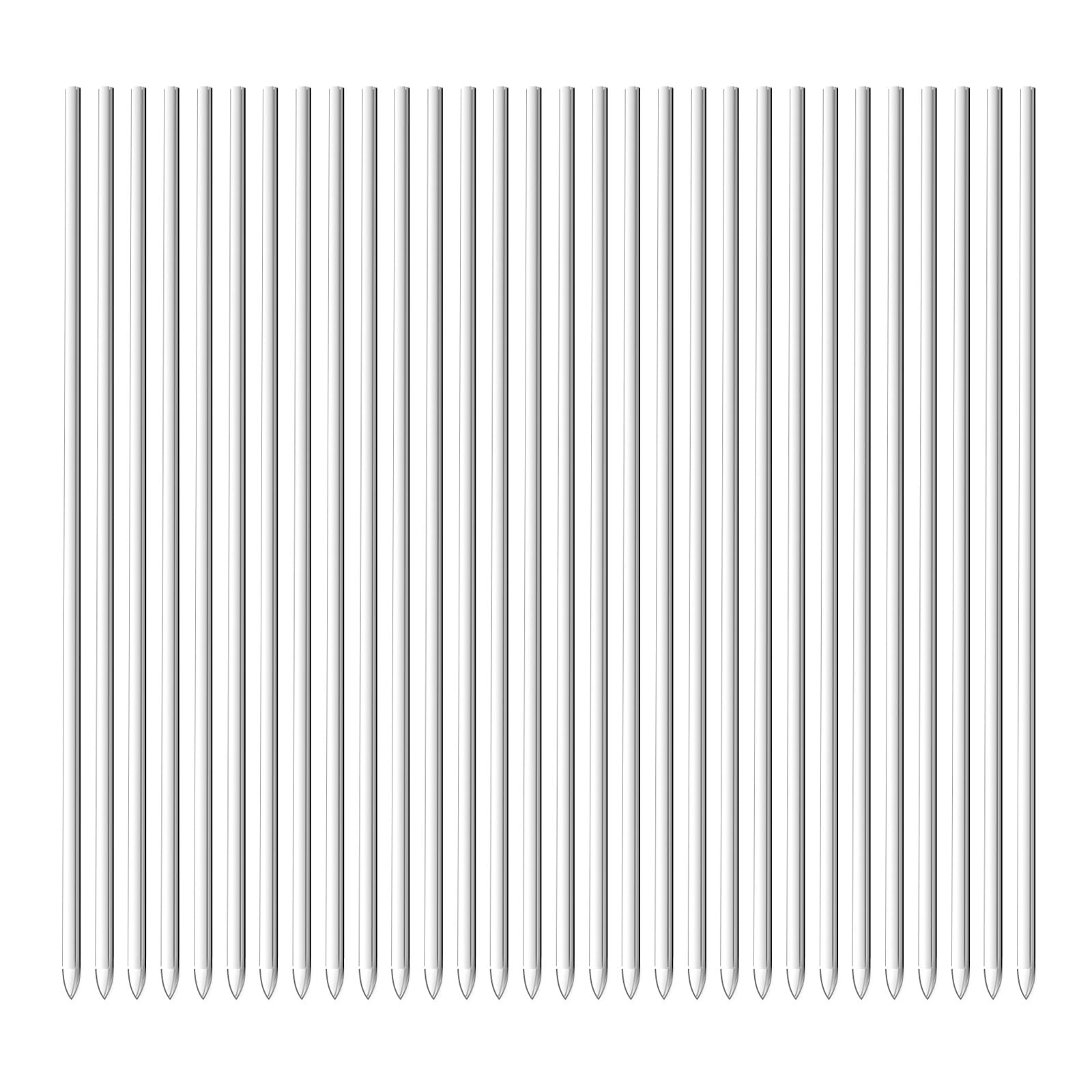 Homena Clear Acrylic Plant Stakes 15 7 inch Set of 16/30 Support Your ...