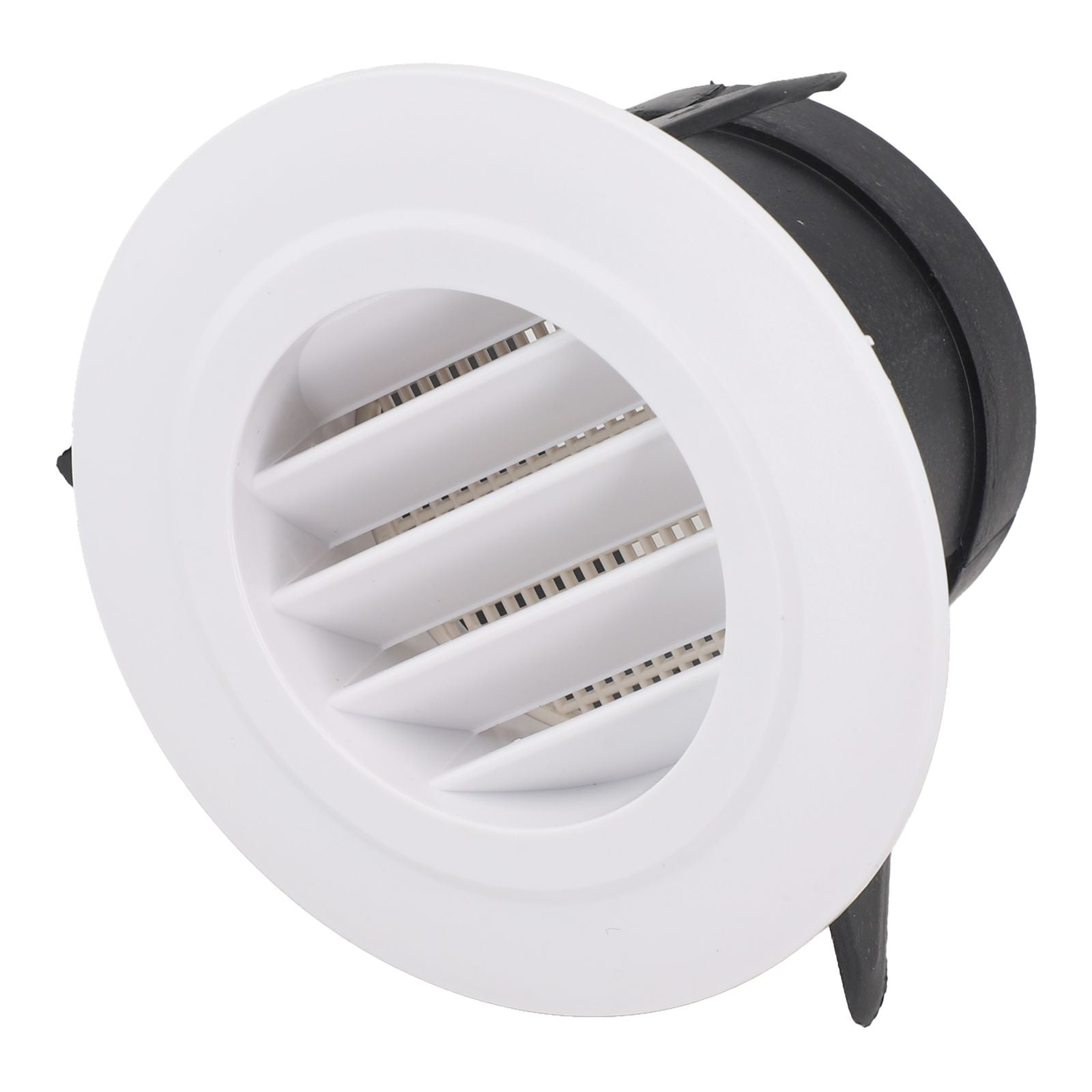 Homena Duct Vents Round Louvered Vents Interior ABS Grille Ventilation ...