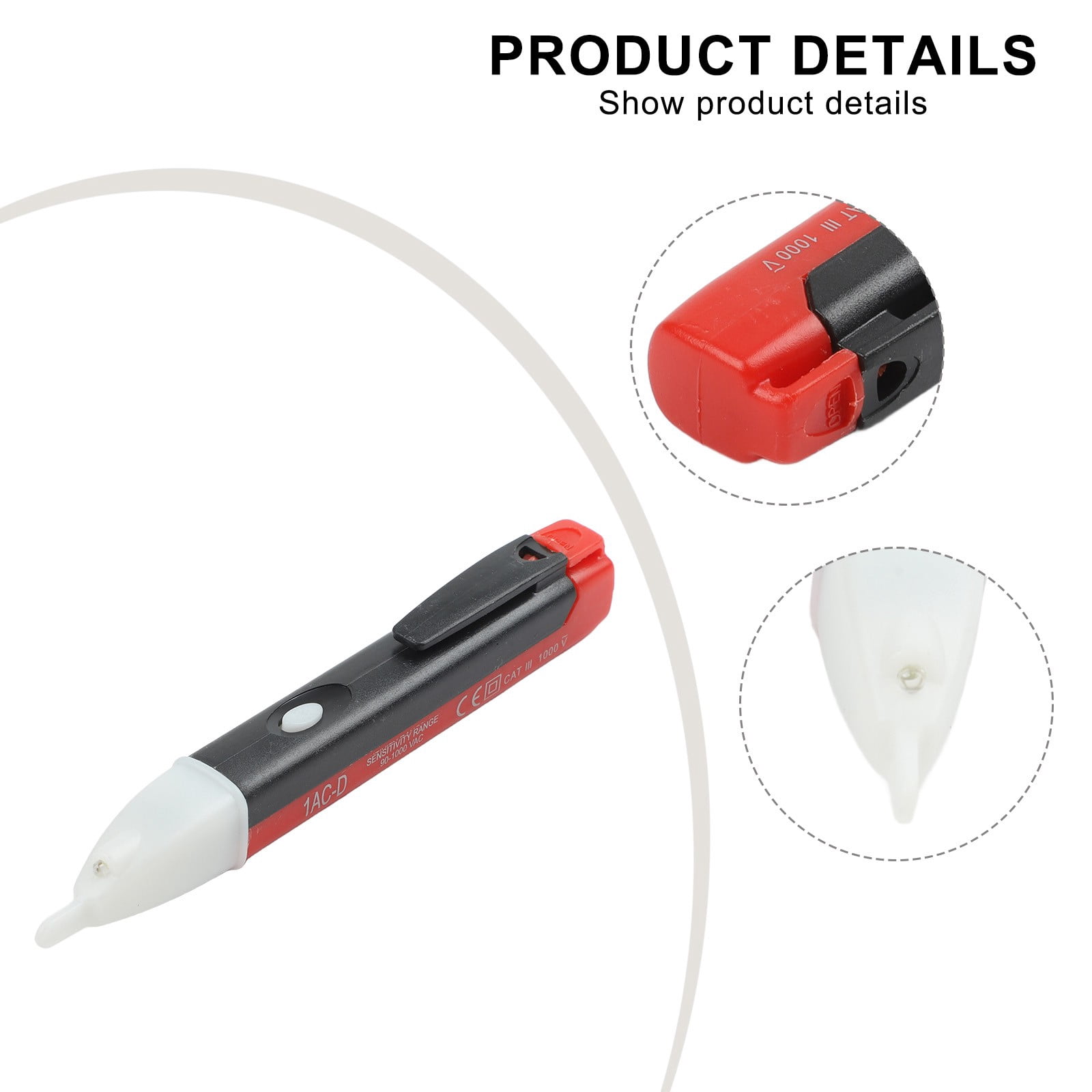 Homena Electric Pen Test Pencil Electricians Home Maintenance Ultra ...