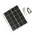 Homena For 6W 5V USB Solar Panel Charger for Outdoor Devices and Small ...