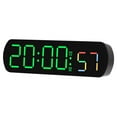 Homena LED Digital Wall Clock Temperature Week Date Display Adjustable ...