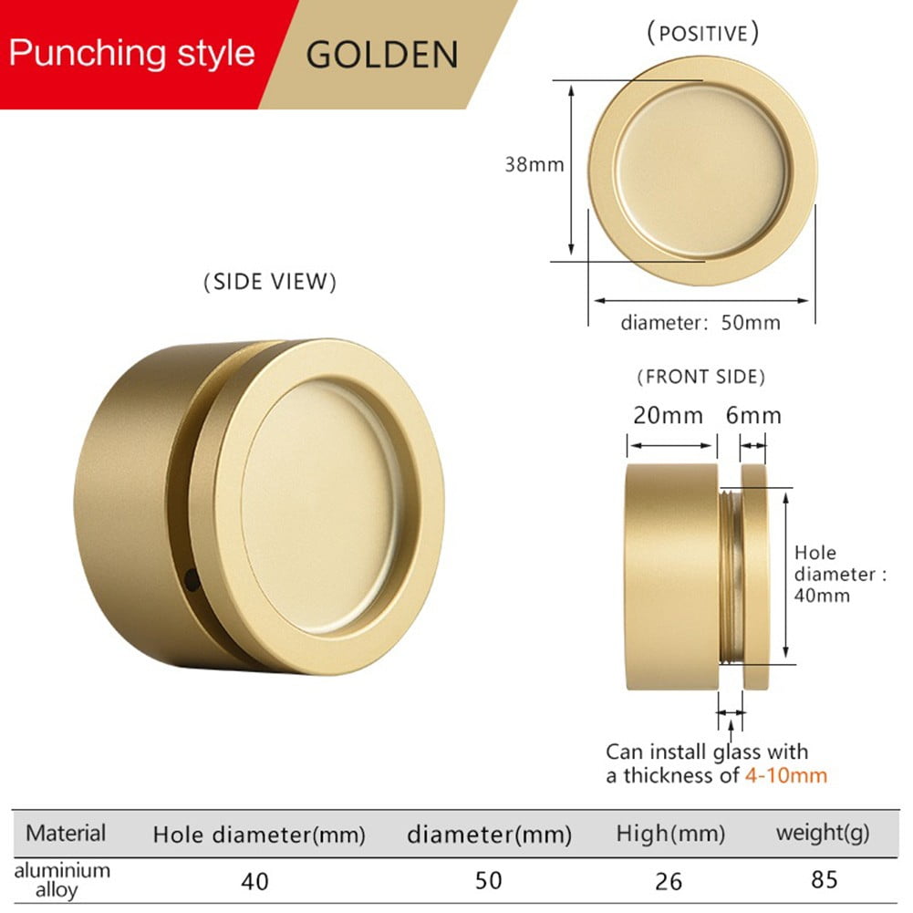 Homena Self-binder Sliding Glass Door Handle Wardrobe Door Handle ...