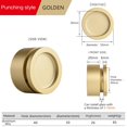 Homena Self-binder Sliding Glass Door Handle Wardrobe Door Handle ...