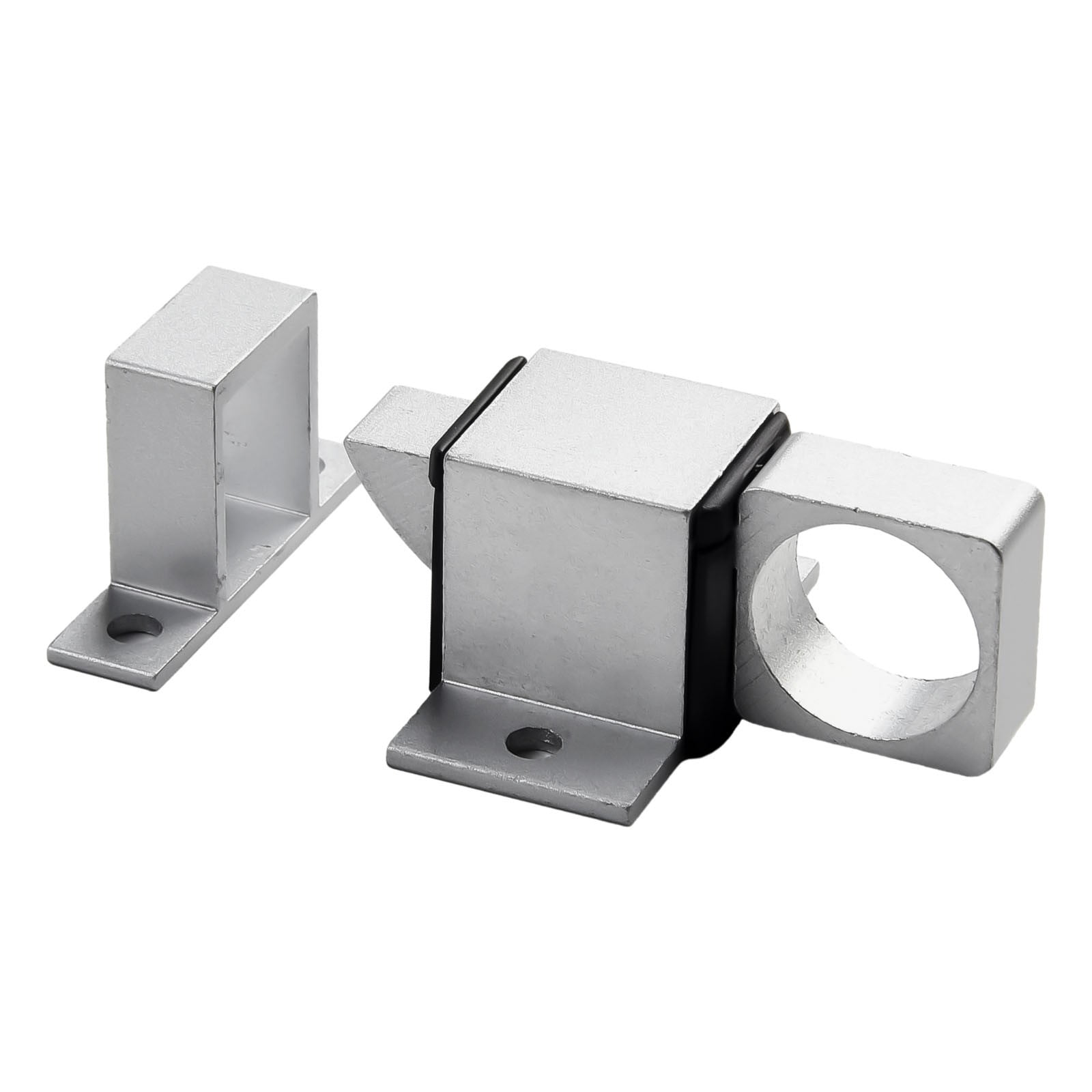 Homena Square Self-Closing Door Bolt Latch Aluminum Alloy Latch Lock ...