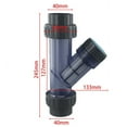 Homena User Friendly Y Type Water Filter with Transparent Design ...