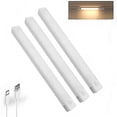 Homena Wireless LED Motion Sensor Light Rechargeable 3pcs for Hallway ...