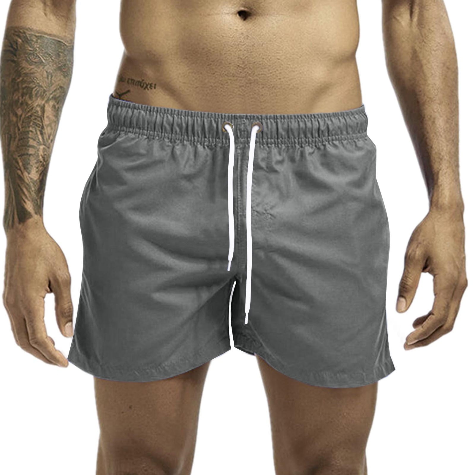 Homenesgenics Mens Shorts Athletic Men's Casual Running Training ...