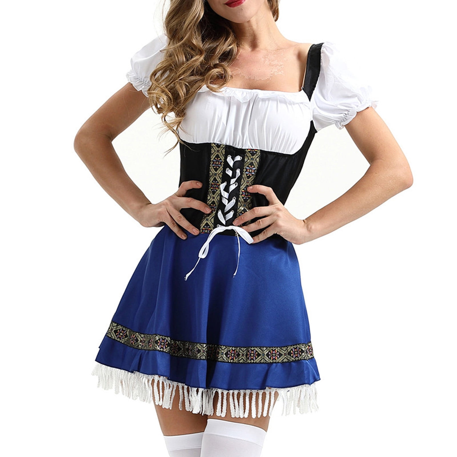 Homenesgenics Party Dresses Women Costume Maidservant Cosplay Dress ...