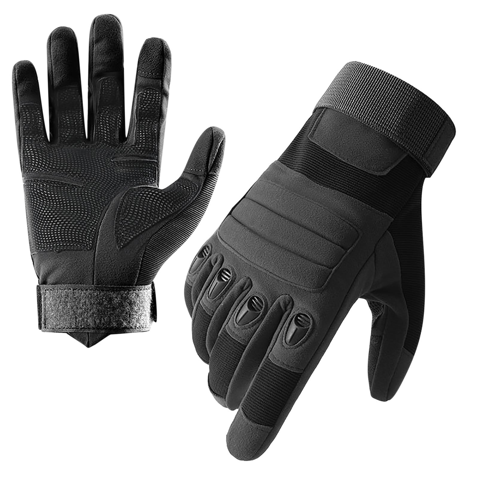 Homenesgenics Thermal Winter Gloves for Men Women Fingerless Driving ...