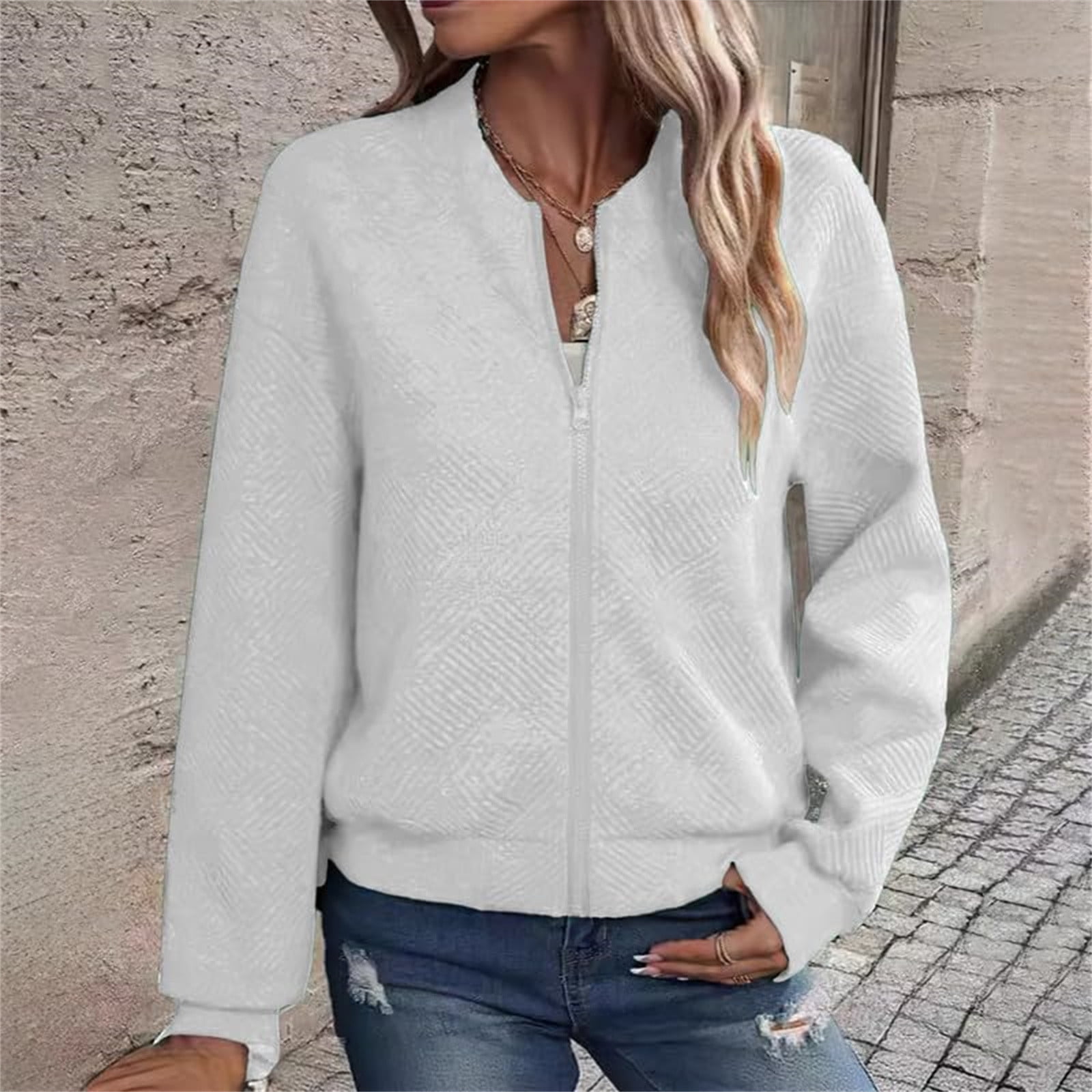 Homenesgenics Winter Clearance! Open Front Jackets Women's Loose Long ...