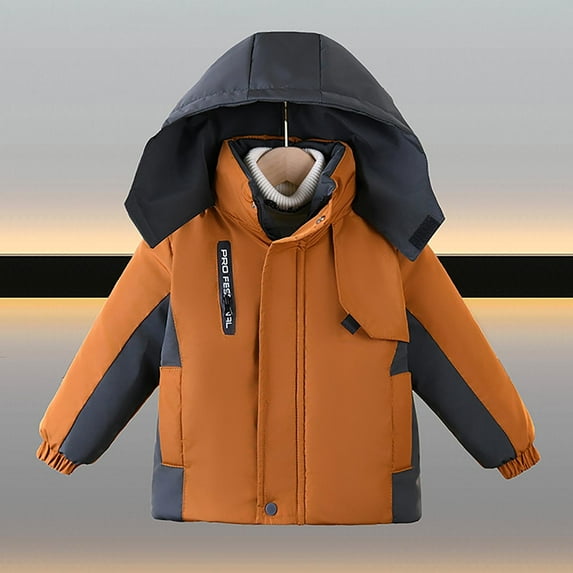 Homenesgenics Winter Coat Winter Clothes Boys' and Girls' Long-sleeved ...