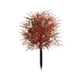 Homenest Artificial Spike Ground Insert Flowers 19.7 Inch, Faux Red ...