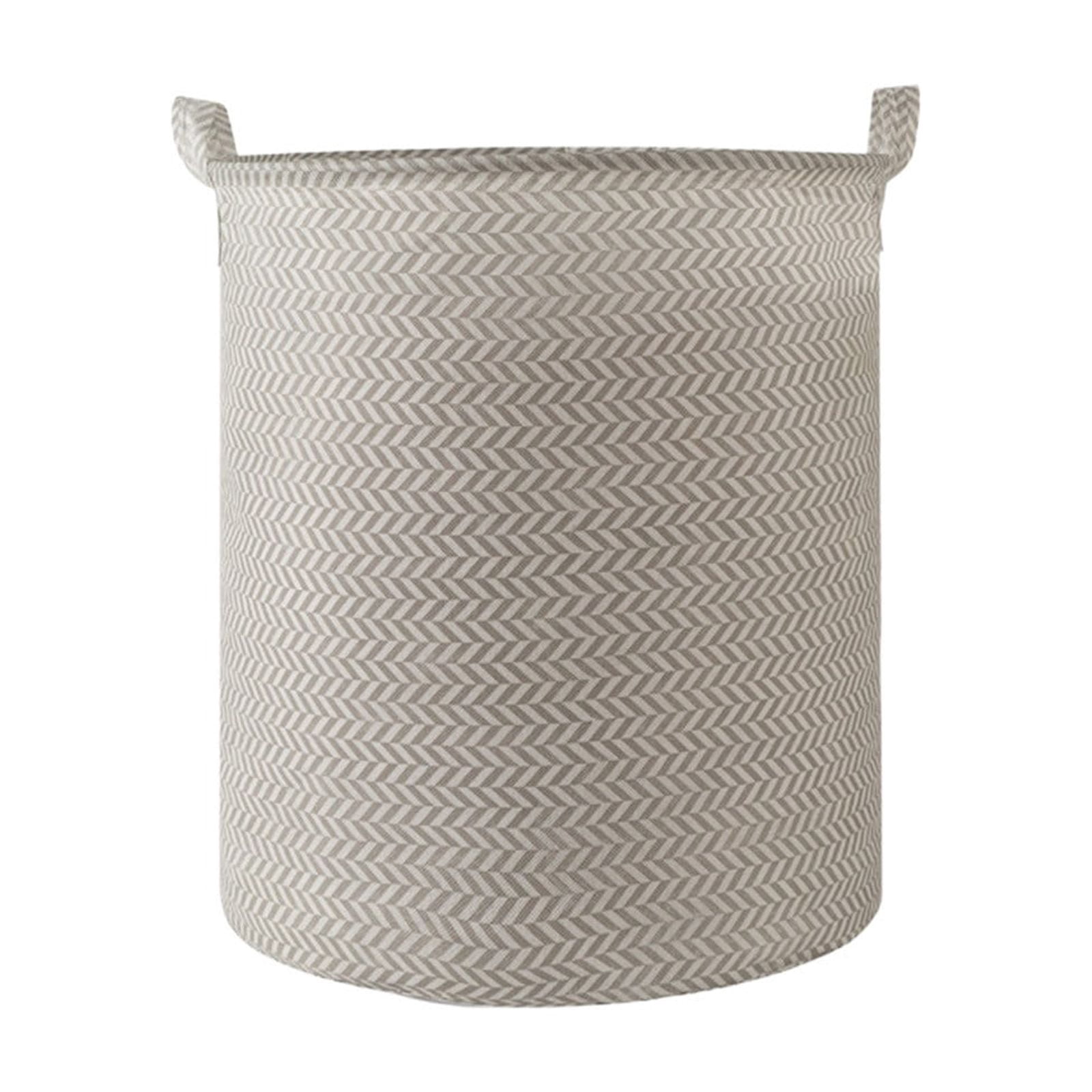 Homenest Collapsible Laundry Basket Non-Woven Fabric, Foldable Dirty ...