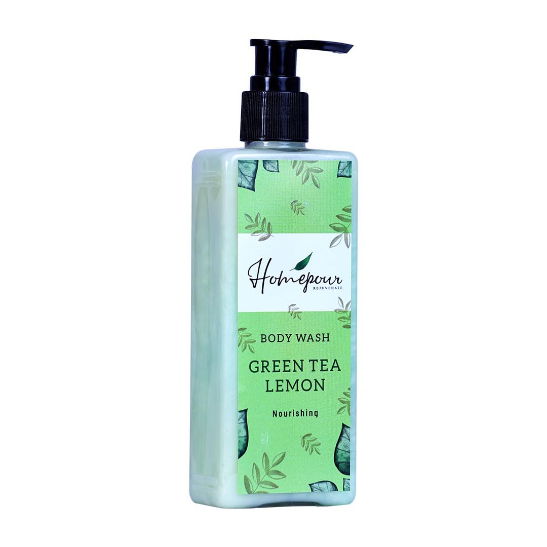 Homepour Green Tea Lemon Body Wash Moisturizing Nourishing 250ml ...