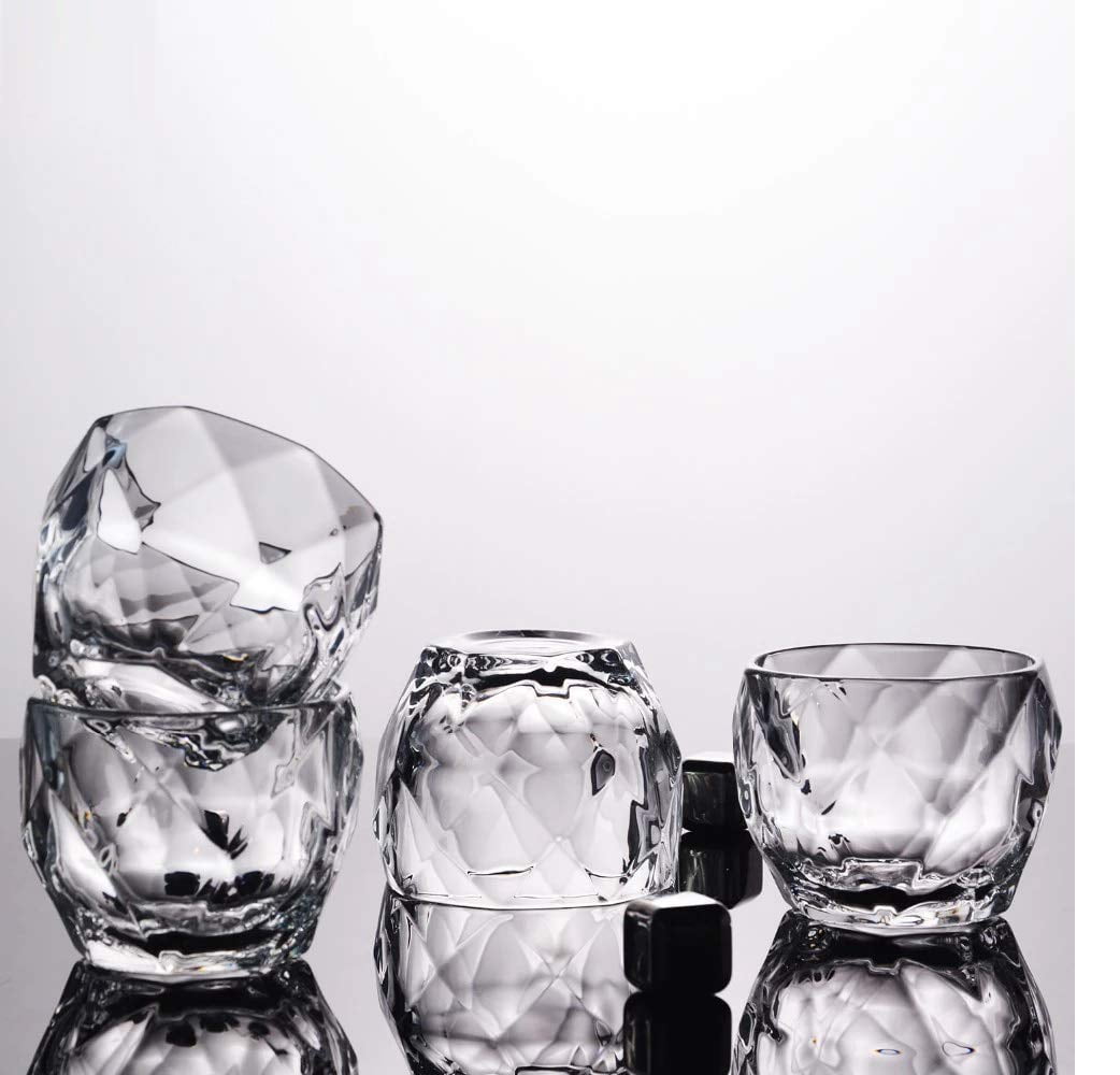 Homeprism 350ml with MultiPurpose Beverage Drinking Transparent Glass ...