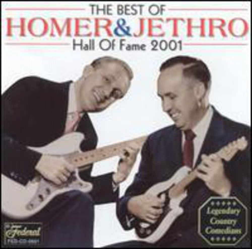 Homer & Jethro - The Best Of: Hall Of Fame 2001 - Music & Performance - CD - Walmart.com