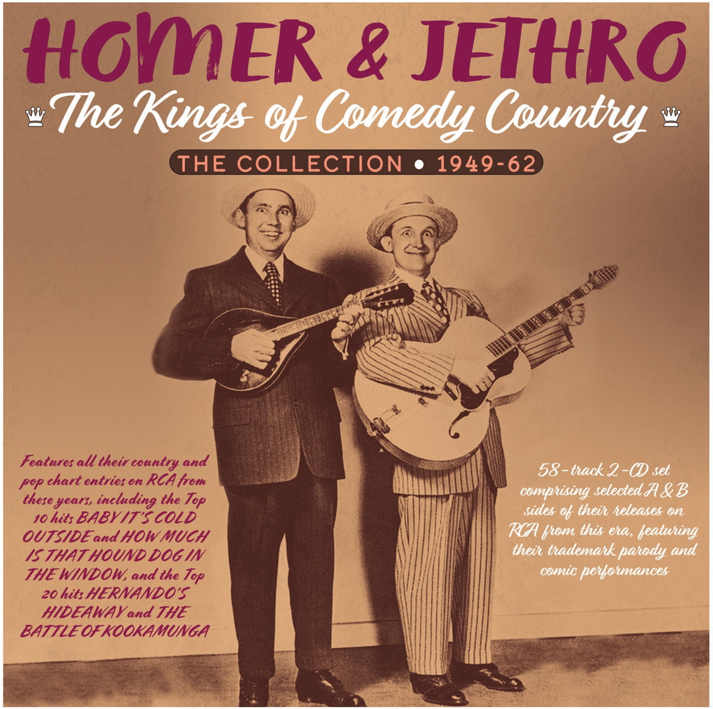 Homer & Jethro - The Kings Of Comedy Country: The Collection 1949-62 ...