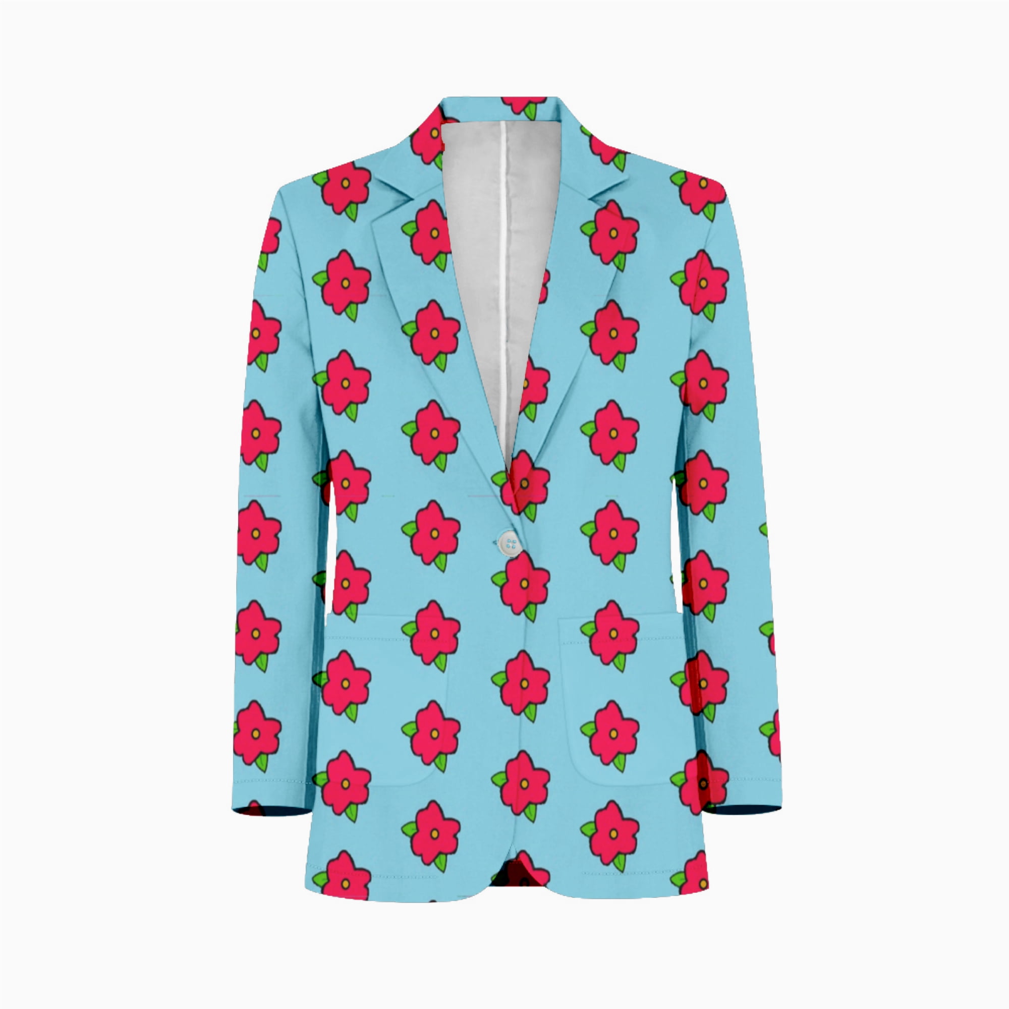 Homer Muumuu Flower Customized Men's Suits full man Shawl Collar ...