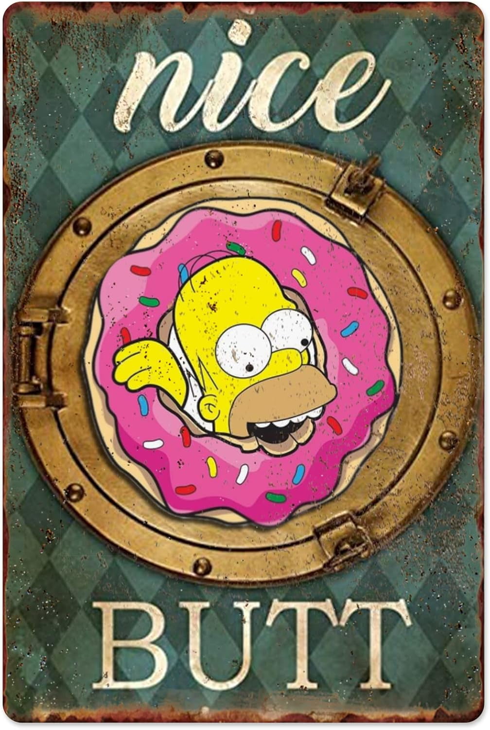 Homer Simpson Diamond Art Painting Kits for Adults 5D Funny Simpsons ...