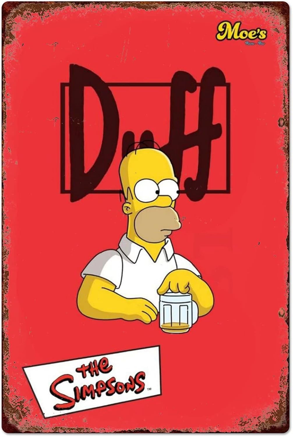 Homer Simpson Duff Diamond Art Kits for Adults- 5D Diamond Painting ...