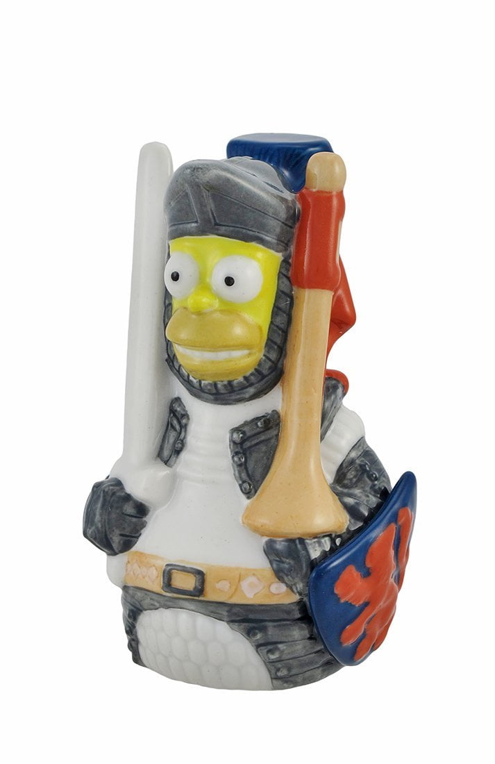 Homer Simpson Knight Porcelain Shot Glass - Walmart.com
