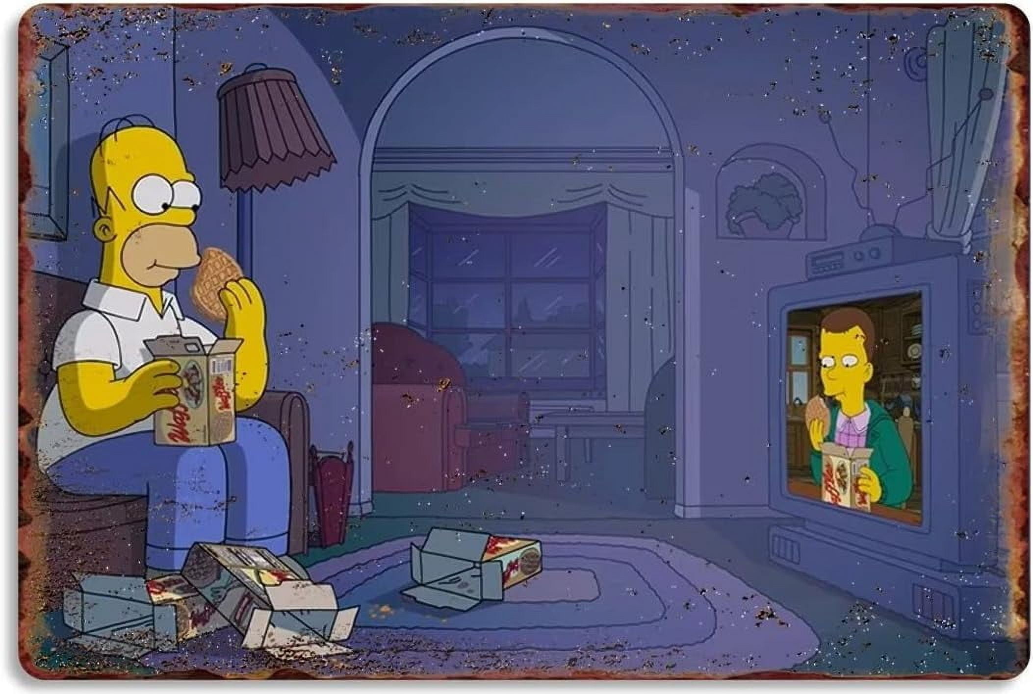 Homer Simpson Watching TV 70 Piece Wooden Jigsaw Puzzles For Adults ...