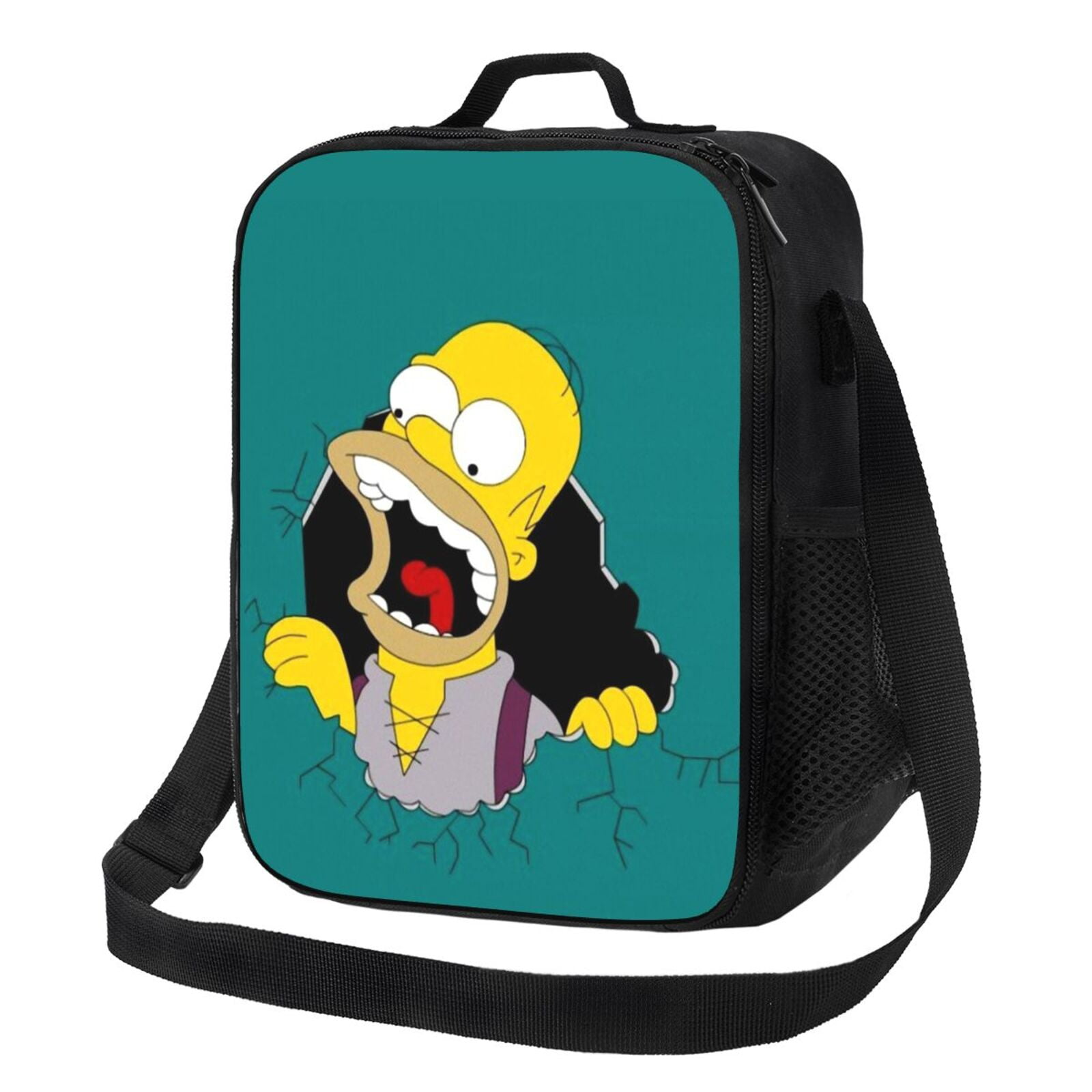 Homer The Simpsons Portable Lunch Bag Tote Bento Bag Insulated Cooler ...