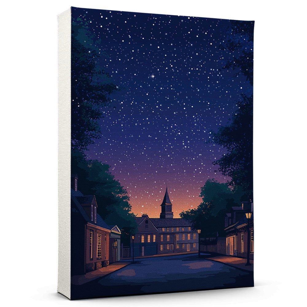 Homer Travel Starry Night Canvas Print, Alaska Canvas Wall art, Homer ...