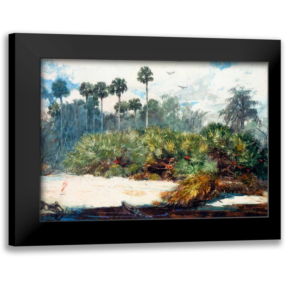 Homer, Winslow 14x11 Black Modern Framed Museum Art Print Titled - In A ...