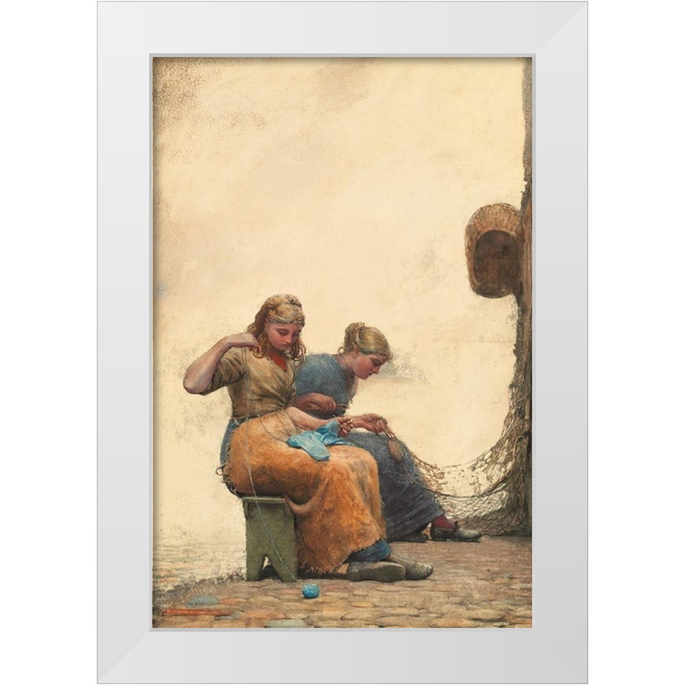 Homer, Winslow 17x24 White Modern Wood Framed Museum Art Print Titled ...