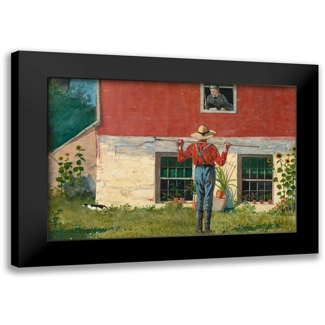 Homer, Winslow 18x13 Black Modern Framed Museum Art Print Titled - In ...