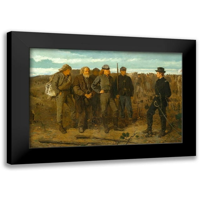 Homer, Winslow 18x13 Black Modern Framed Museum Art Print Titled ...