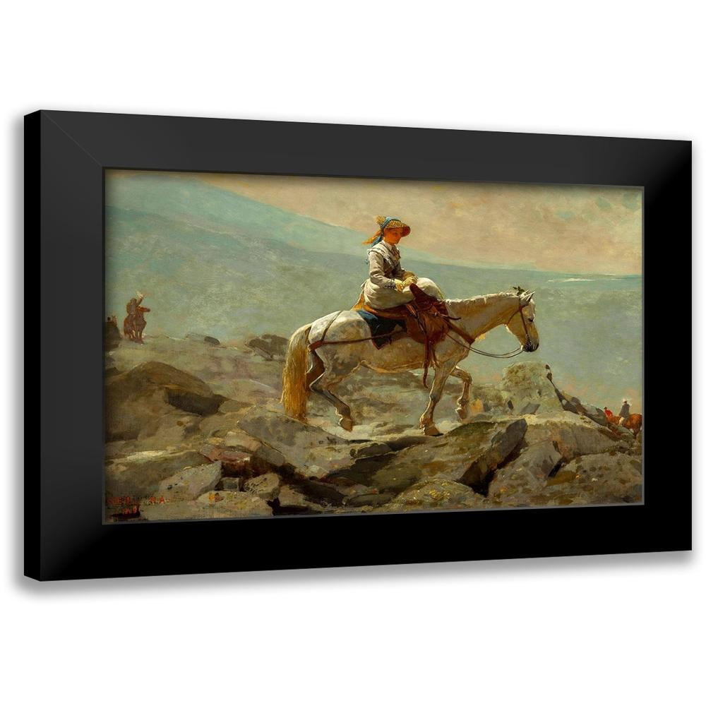 Homer, Winslow 18x13 Black Modern Framed Museum Art Print Titled - The ...