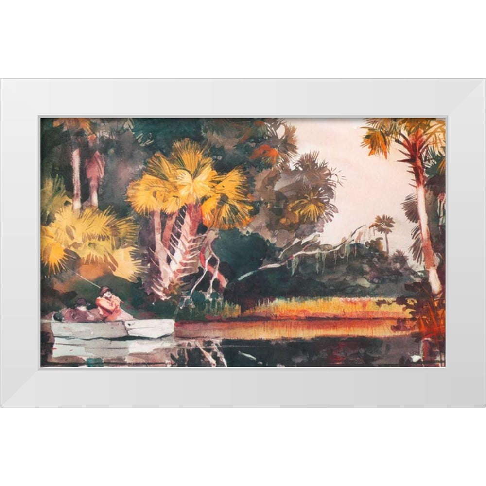Homer, Winslow 18x13 White Modern Wood Framed Museum Art Print Titled ...