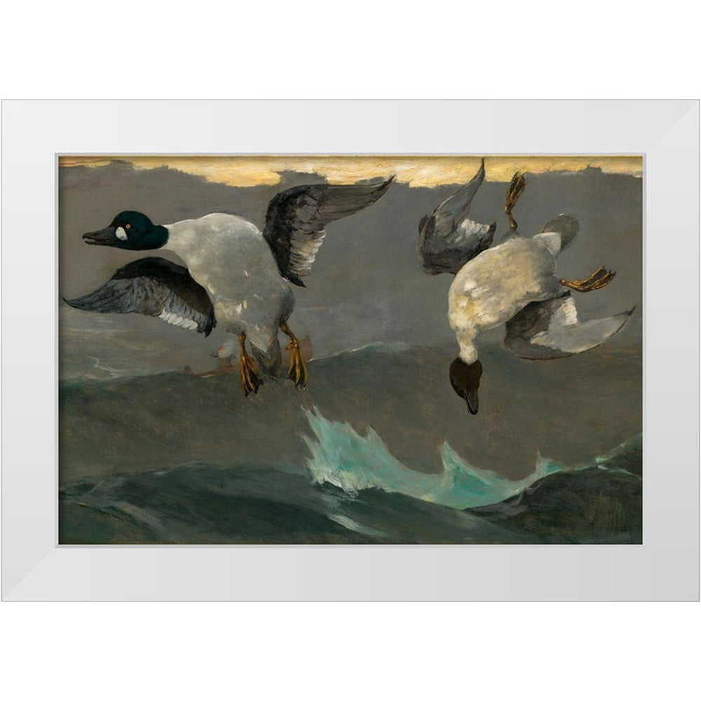 Homer, Winslow 18x13 White Modern Wood Framed Museum Art Print Titled ...