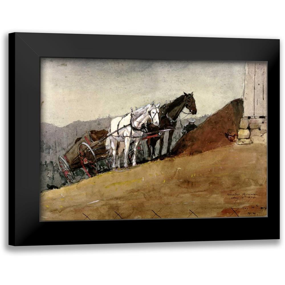 Homer, Winslow 18x14 Black Modern Framed Museum Art Print Titled - The ...