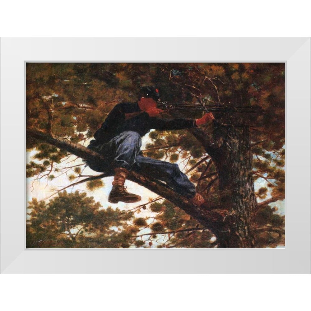 Homer, Winslow 18x14 White Modern Wood Framed Museum Art Print Titled ...