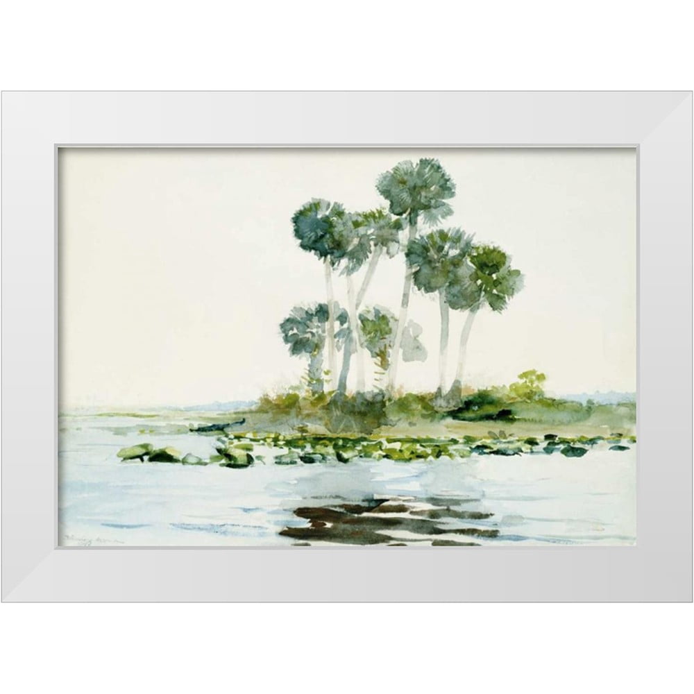 Homer, Winslow 18x14 White Modern Wood Framed Museum Art Print Titled ...