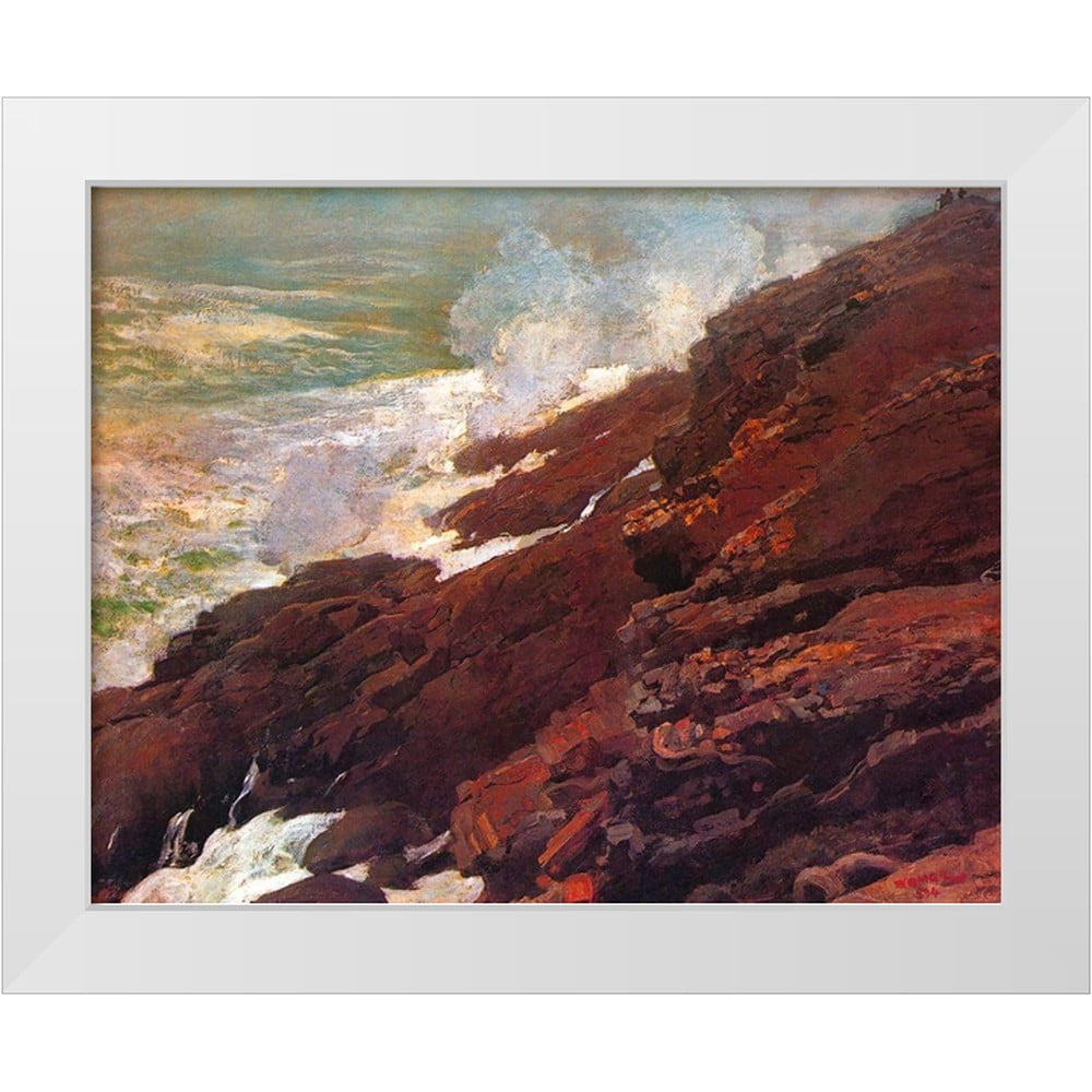 Homer, Winslow 18x15 White Modern Wood Framed Museum Art Print Titled ...