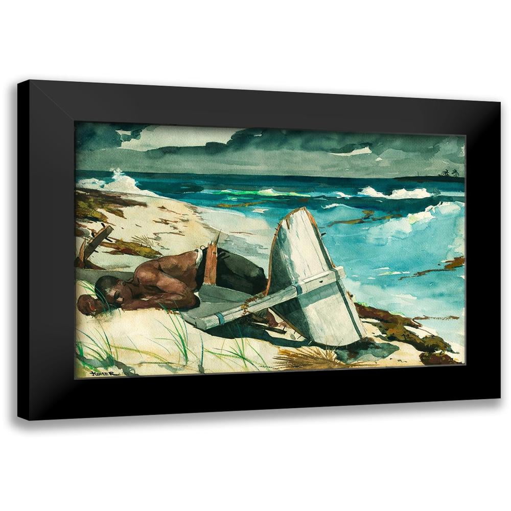 Homer, Winslow 24x17 Black Modern Framed Museum Art Print Titled ...
