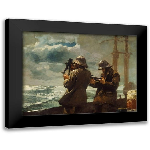 Homer, Winslow 24x19 Black Modern Framed Museum Art Print Titled ...