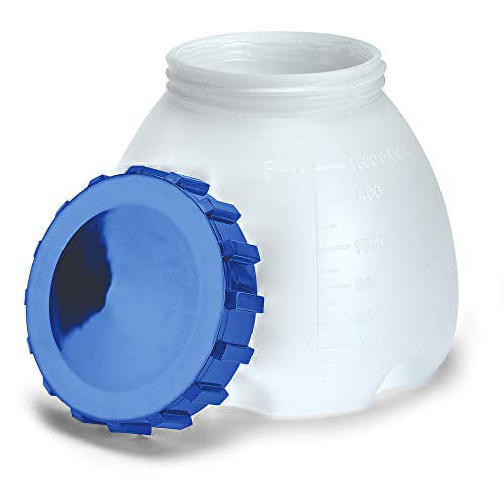 Homeright C900097 Super Finish Max Container and Lid, White and Blue ...