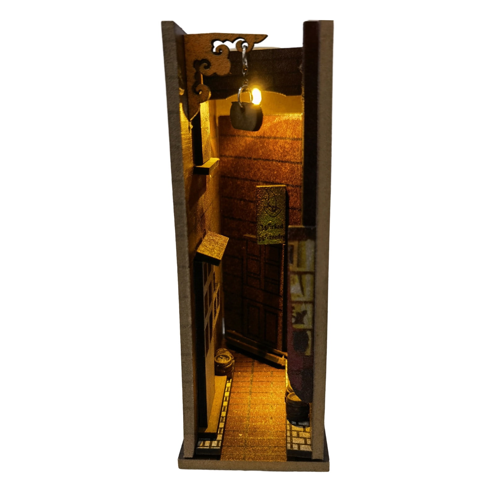 Homerr Bookshelf Ornament Bookshelf Insert Artistic Library Inserts ...