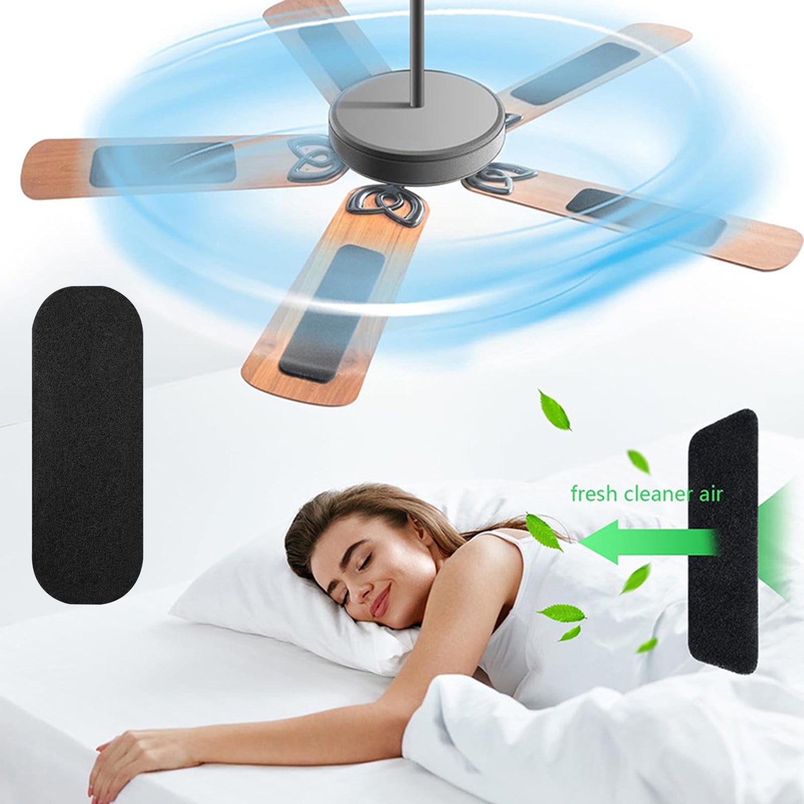 Homerr Ceiling Fan Blade Filter Air Filter for Ceiling Fan Ceiling Fan ...